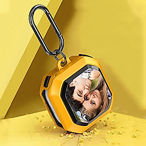 SHUMEI Custom Picture Buds Case Compatible for Samsung Galaxy Buds 2 Pro 2022, Buds 2 2021, Buds Pro 2021, Buds Live 2020 Released Hard PC Shockproof Personalized Case Protective Cover with Keychain