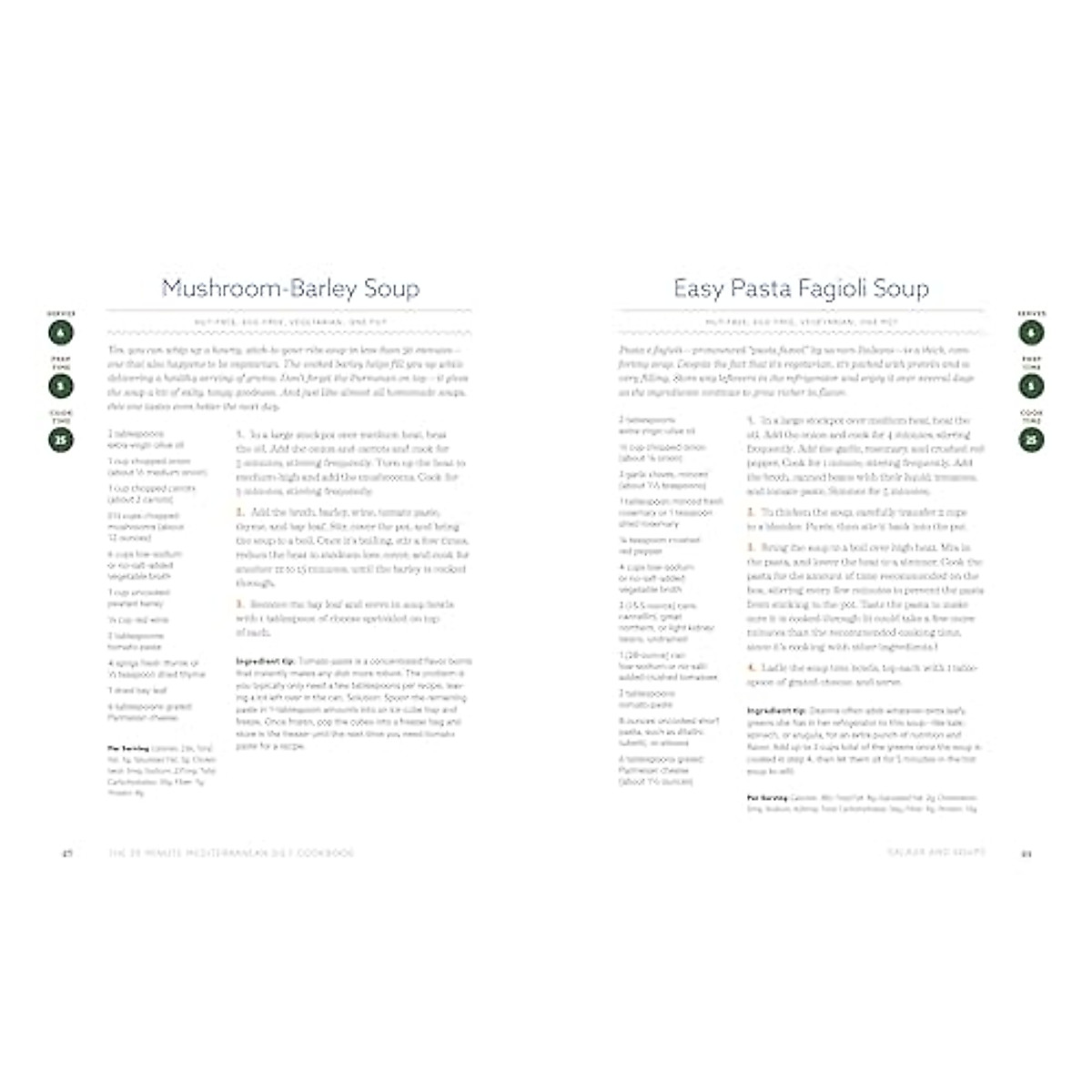 The 30-Minute Mediterranean Diet Cookbook: 101 Easy, Flavorful Recipes for Lifelong Health