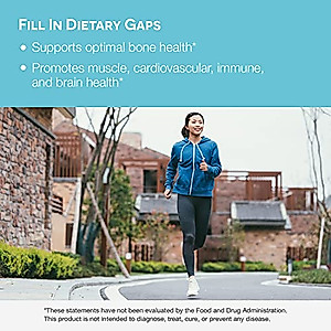 EZ Melts Dissolvable Calcium & Magnesium Supplement with Vitamin D3, Sugar-Free, 1-Month Supply