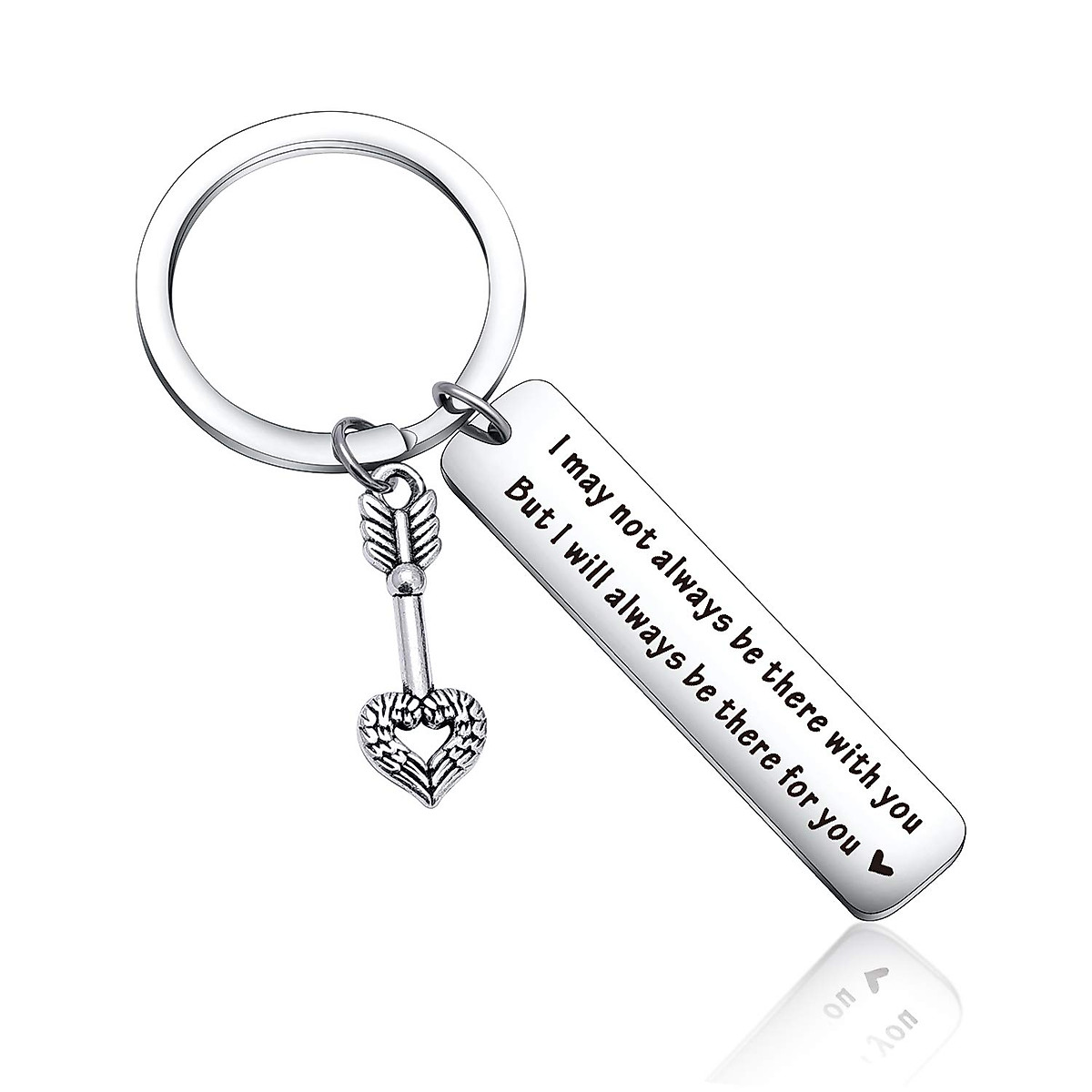 Inspirational Gift for Best Friend Gift Motivational Keychain Brother gift sister gift cousin keychain Long Distance Relationship Gifts Keychain For Boyfriend Girlfriend Gift Husband Wife Keychain
