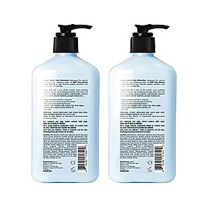 Hempz Triple Moisture Herbal Whipped Body Crème Lotion Moisturizer, 17 Fl Oz (Pack of 2)