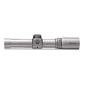 Burris Optics Handgun Plex Reticle Pistol Hunting Scope, 2X20mm, Silver Nickel (200229)
