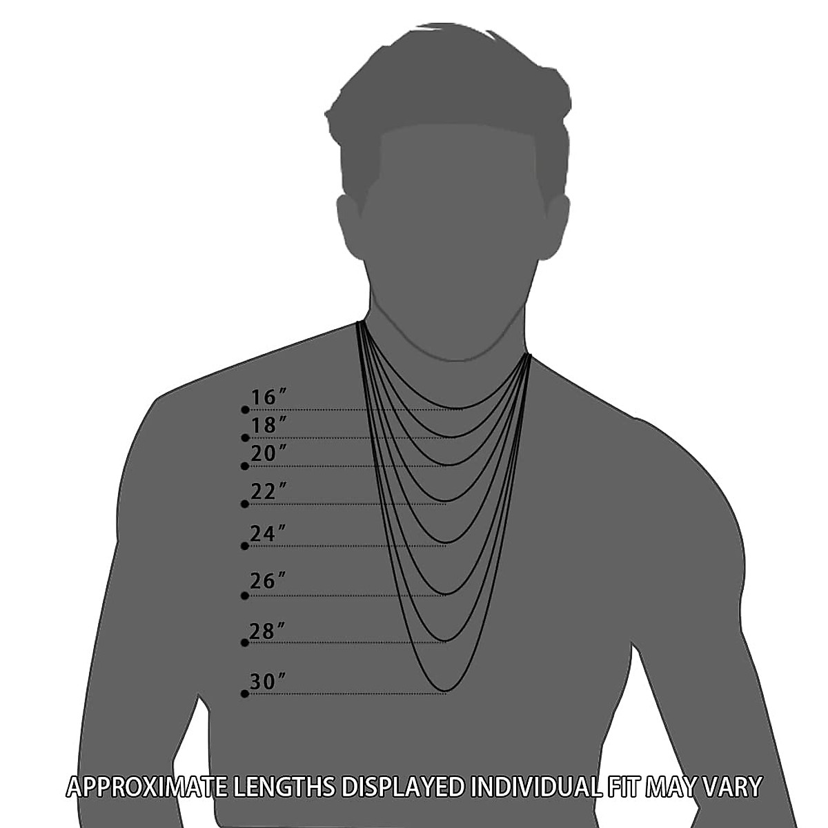 REVEMCN Stainless Steel Jesus Cross Pendant Necklace for Men Women 20-24 Inches Rolo Chain Christian Gifts for Men Faith