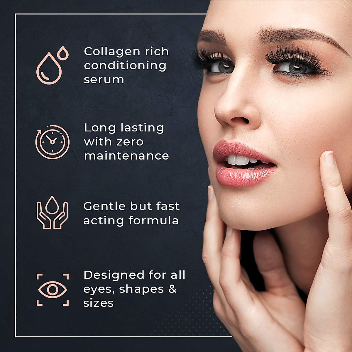 2 in 1 Lash Lift Kit and Brow Lamination Kit | Instant Perming, Lifting & Curling for Eyelashes & Eyebrows | Professional Salon Results Lasting 6-8 Weeks | Includes Glue & Supplies for 5+ Treatments