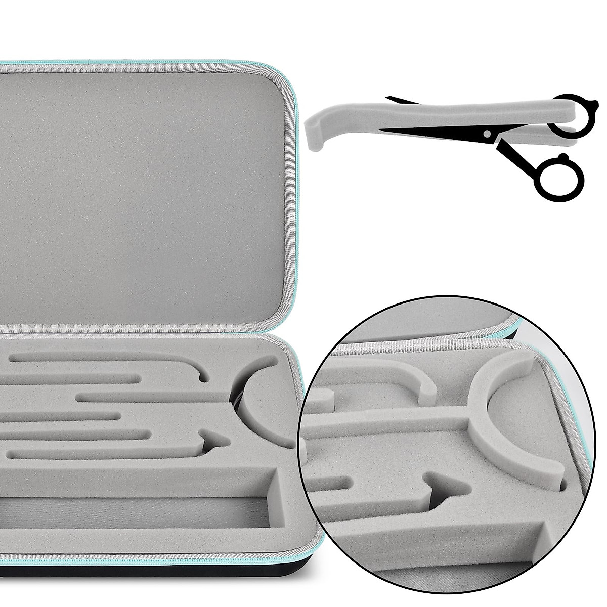 Case Compatible with NuDerma/for Houzzi/for UUPAS/for DARSONVAL/for TUMAKOU/for NewWay High Frequency Wand - Portable Handheld Professional Skin Machine (Only Box)