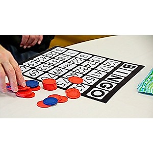 Royal Bingo Supplies EZ Readers Large-Format 8.5" x 11" Bingo Cards with Jumbo 1-inch Numbers (Pack of 25)