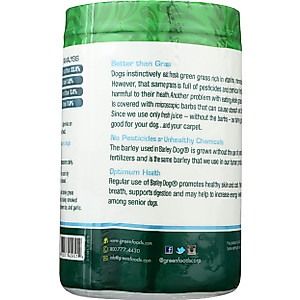 Green Foods Corporation Barley Dog Canine Formula, 11oz