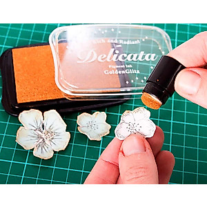 Tsukineko Delicata Celestial Copper Metallic Pigment Inkpad