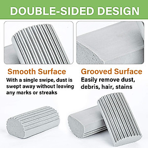 MAQIHAN 7 Pack Damp Duster PVA Sponge - Wet Duster Sponge Reusable Washable Absorbent Soft Magical Dust Cleaning Sponges for Blinds, Windows, Glass, Baseboards, Vents, Railings, Cleaning Supplies.