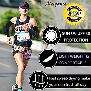 Arm Sleeves for Men and Women – Tattoo Cover Up, Sun Protection - Cooling UPF 50 Compression - Basketball, Running Youth Boys Girl Stocking Stuffer For Men Women Kids