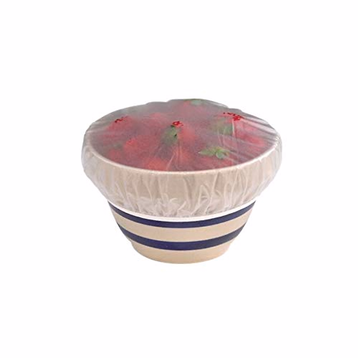 Stretchable, Reusable, Plastic Bowl Covers. Ideal For Storage, Picnics, Transportation, and Entertaining, Pack of 50