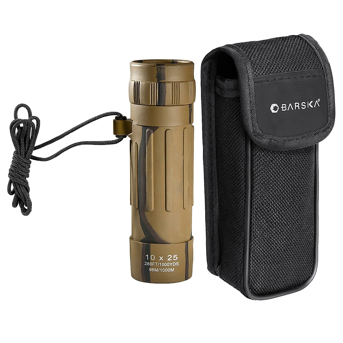 Barska AA10195 Lucid View 10x25 Camouflage Compact Monocular