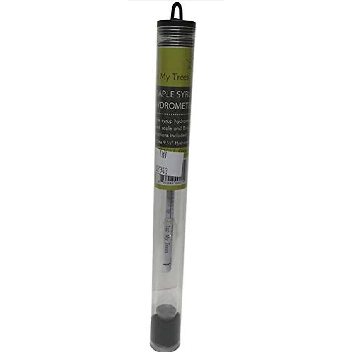 Tap My Trees VT State Tested Maple Syrup Hydrometer And Hydrometer Test Cup Bundle For Testing Maple Syrup