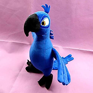 Plush Toy Blu & Jewel Cartoon Soft Children's Plush Doll Original Rio Parrot Plush Toys 35cm/13.8in 2 pcs/Set Mdosri