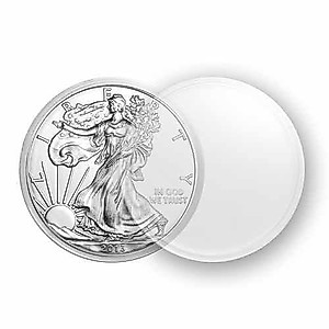 100 Guardhouse 40.6mm Airtight Coin Capsules for American Silver Eagle