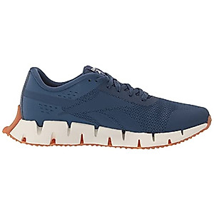 Reebok Men's Zig Dynamica 2.0 Sneaker, Batik Blue/Chalk/Gum, 11.5