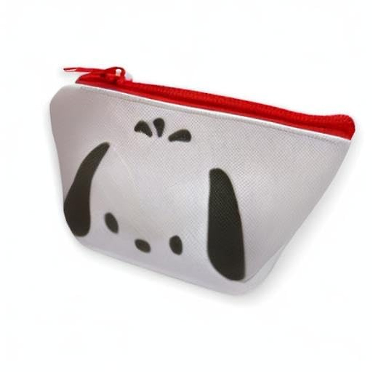 Sanrio Pochacco Face Boat Type Cosmetics Small Pouch Bag 4.3 in (W) × 3 in (H) × 2 in (D)