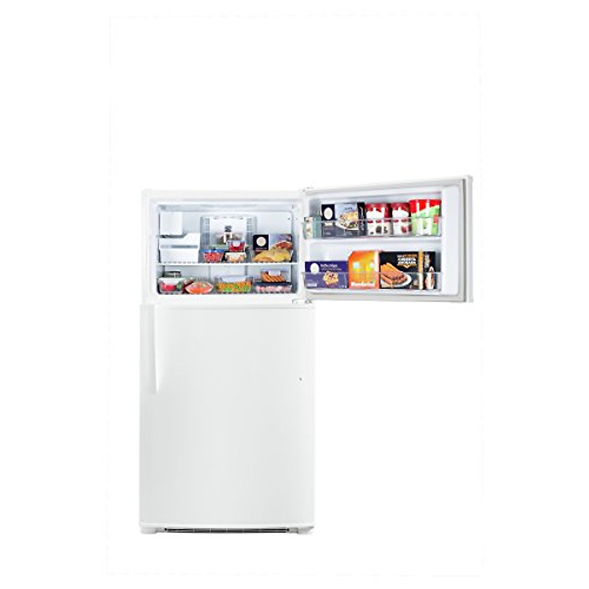 Kenmore Top-Freezer Refrigerator with Ice Maker and 21 Cubic Ft. Total Capacity, White