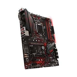 MSI MPG Z390 Gaming Plus LGA1151 (Intel 8th and 9th Gen) M.2 USB 3.1 Gen 2 DDR4 HDMI DVI CFX ATX Z390 Motherboard