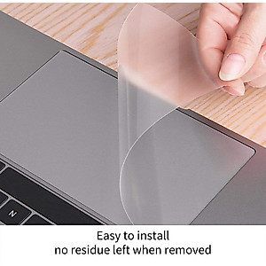 CaseBuy MacBook Air 15 inch Trackpad Protector Cover for 2025 2024 2023 MacBook Air 15.3" M4 M3 M2 Chip A3241 A2941 A3114 with Touch ID Clear Anti-Scratch Touch Pad Protector Skin -2PCS