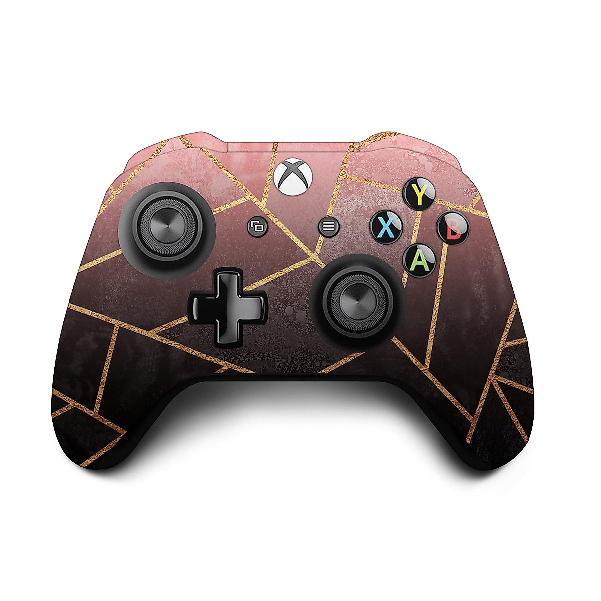 Head Case Designs Officially Licensed Elisabeth Fredriksson Pink And Black Art Mix Matte Vinyl Sticker Gaming Skin Case Cover Compatible With Xbox One S Console and Controller Bundle