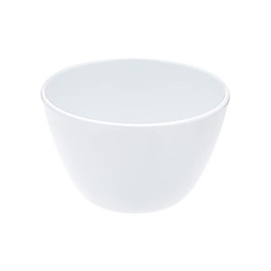 AmazonCommercial 8 oz. White Melamine Bowl - 6 Piece Set