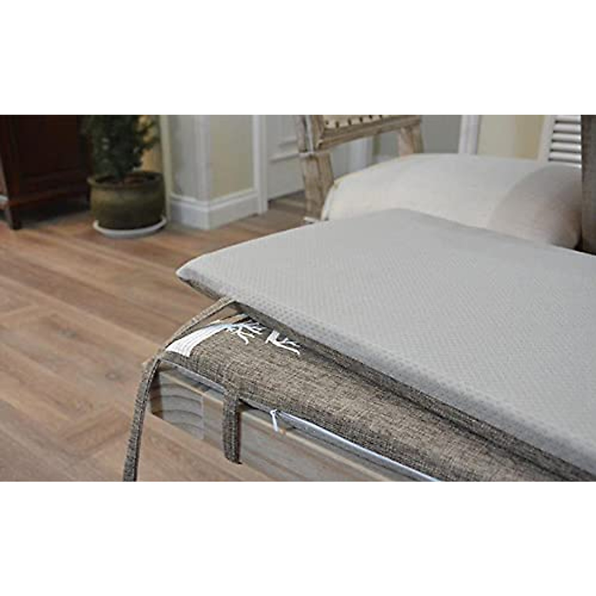 WanJing Memory Foam Bench or Porch Swing Cushion,Non-Slip Long Chair Backrest Fresco Settee Cushion,Garden & Deck Seating Pad,Indoor Sofa Couch Cushion Bay Window Seat Cushion, 36x14 Inch