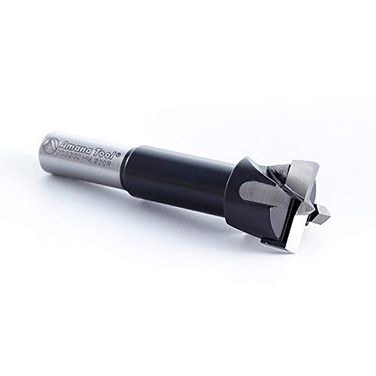 Amana Tool 203202 Carbide Tipped Hinge Boring Drill Bit 20mm Dia x 70mm Long x 10mm Shank Right Hand