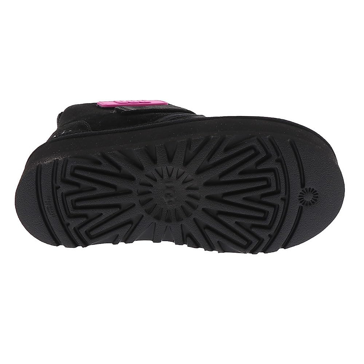 UGG Unisex-Child Neumel Platform Boot, Black, 2