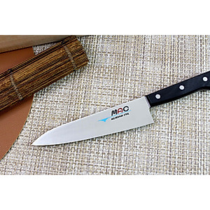 MAC Knife Chef series 2-piece starter knife set H-10, HB-70 Chef series 7.25" Gyutou-style Chef's knife and HB-40 Chef series 4" Paring knife, handcrafted in Seki, Japan