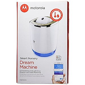 Motorola Smart Nursery Dream Machine Connected Sound and Light Projector with Audio Monitoring