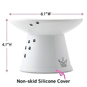 Necoichi Extra Wide Raised Cat Food Bowl (Cat, Extra Wide)
