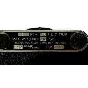 Spirax Sarco Inc. 50931 FT-75 1" 75# F & T TRAP