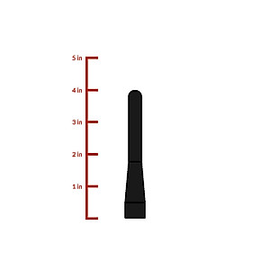 CravenSpeed Stubby Antenna Compatible with Ford Ranger 2019-2024 | 4 Inches | Short Antenna Replacement | Made in The USA