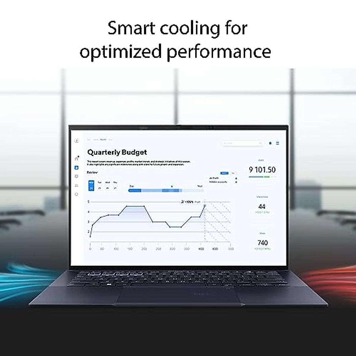 ASUS ExpertBook B9 OLED Ultralight Business Laptop, 14” OLED Display, Intel vPro® Essentials with Intel® Core™ i7-1355U, 1TB SSD, 16GB RAM, Win 11 Pro, All-Day Battery Life, Star Black, B9403CVA-XVE75