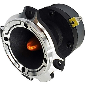 2X Gravity WZ40TW 2400 Watts Maximum Power Handling Warzone Series Heavy Duty Titanium Super Tweeter Loud Speaker 4-Ohms Aluminum Frame -2nd Gen