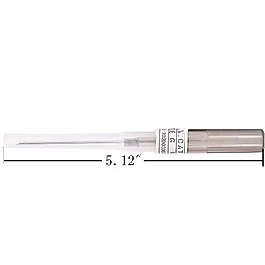 Piercing Needles,New Star Tattoo Box Of 50PCS 16G Gauge Steel Catheter Piercing Needles Supply