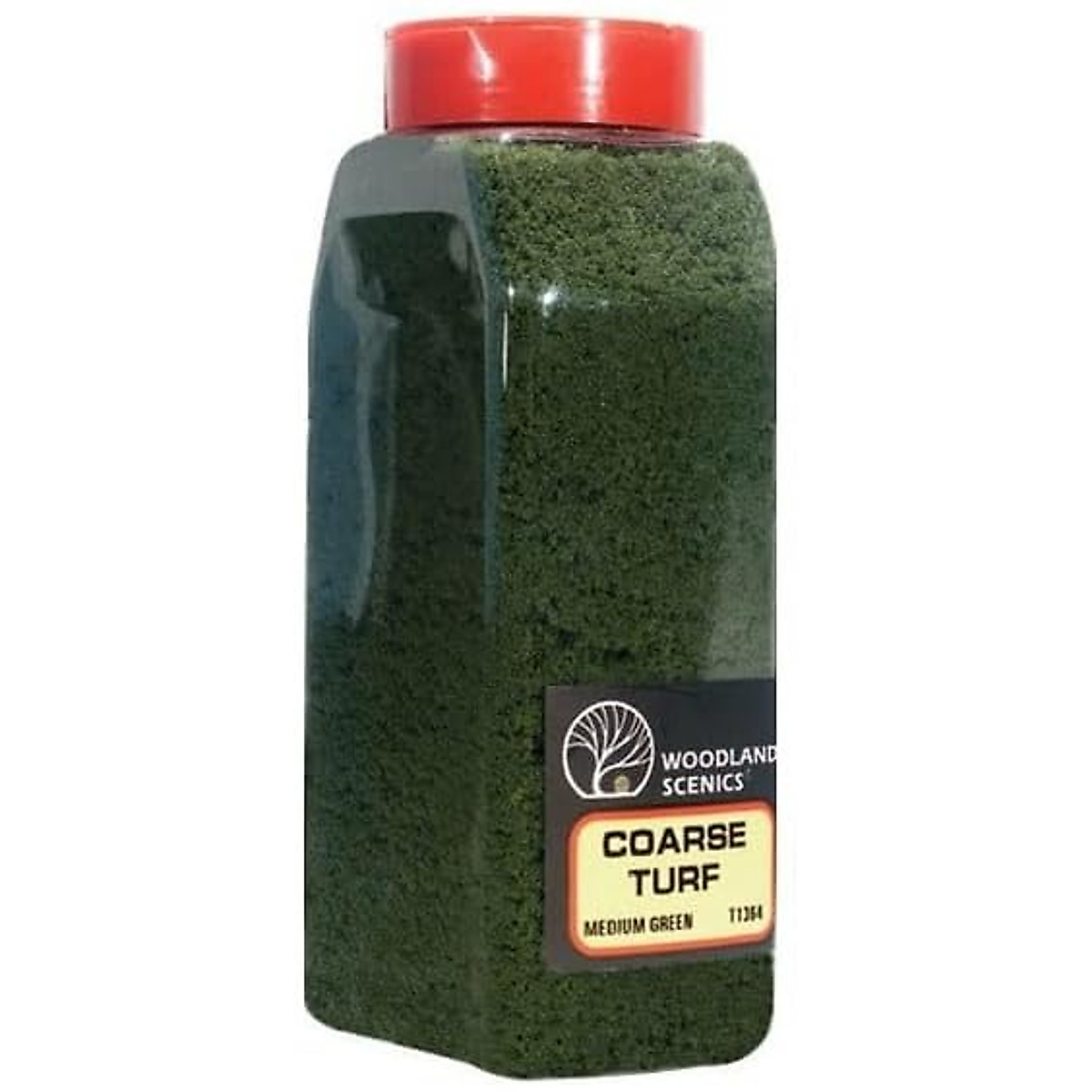 Make Your Day Bundle, Woodland Scenics Coarse Turf Shakers - Light Green and Medium Green with Scenic Cement, Scenic Sprayer, and MYD Paintbrushes