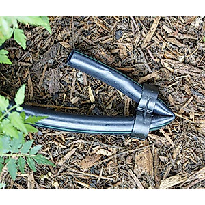 Habitech Irrigation Fittings Kit for 1/2" Tubing - 20 Piece Set - 6 Tees, 6 Couplings, 2 Elbows, 6 End Cap Plugs - Barbed Connectors for Rain Bird and Compatible Drip or Sprinkler Systems