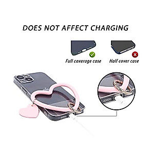 COOKOOKY Phone Lanyard Patch Wristlet Universal Cell Phone Wrist Lanyard and Phone Case Patch for Phone Case Patch Fit All Smartphones