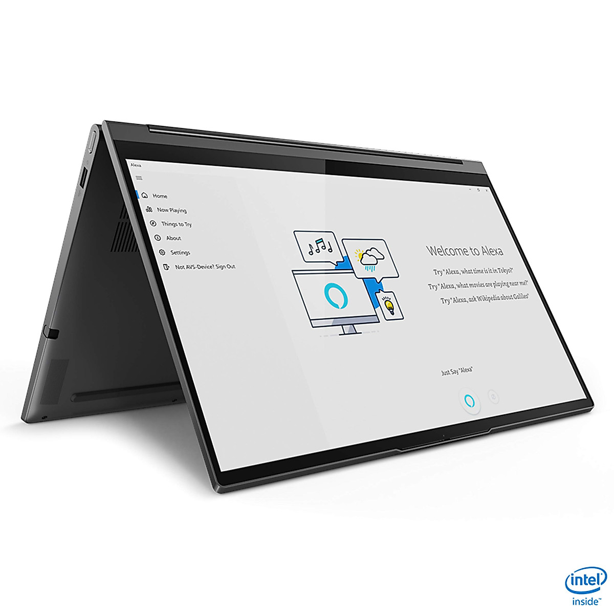 Lenovo Yoga C940 15.6" FHD IPS 500nits Touch 2-in-1 Laptop, i7-9750H, Webcam, Backlit Keyboard, WiFi 6, Thunderbolt 3, GTX 1650 Max-Q, Windows 10, 12GB RAM, 1024GB PCIe SSD, Pen, Woov 32GB SD