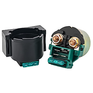 Road Passion 9CR6-150310 Starter Solenoid Relay for Kawasaki Bayou 220 KLF220 1988-2002 Bayou 250 KLF250 2003-2010 KLX650 1993-1996 Vulcan 800 1996-2005 Honda VT750C Shadow 2000 Suzuki GSXR750 1993
