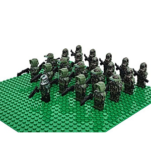 41st Clone Troopers Battle Set Camoflouge Spider Droids Super Battle Droids 64pcs