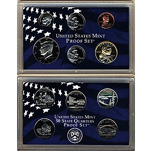 2005 S U.S. Mint 11 coin Clad Proof Set In OGP Proof