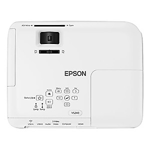 Epson VS240 SVGA 3LCD Projector 3000 Lumens Color Brightness