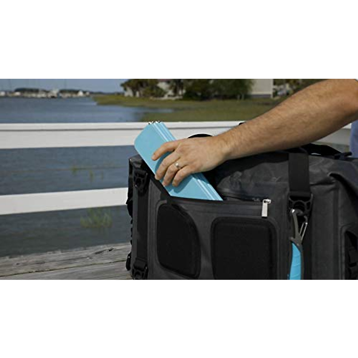 Stowaway Cutting Board - Folding Cutting Board Designed To Easily Fold, Lock, and Stow Anywhere.