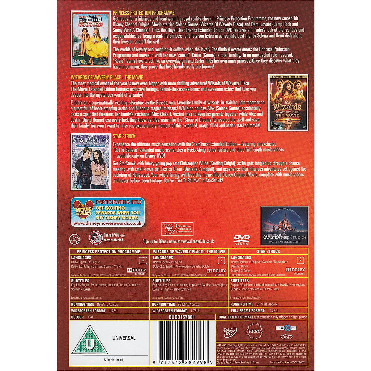 WIZARDS OF WAV/PPP/STARSTRUCK DVD RET