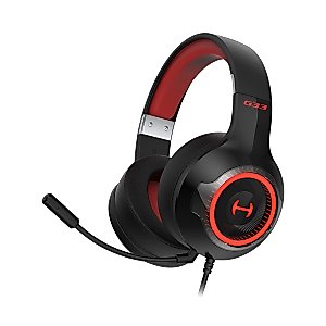 HECATE by Edifier G33 USB Gaming Headset, 7.1 Surround Sound, Over Ear Headphones with Detachable Noise Cancelling Microphone, 40mm Driver, RGB Light Effect, Works with PC, PS5, PS4, Mac, Laptop