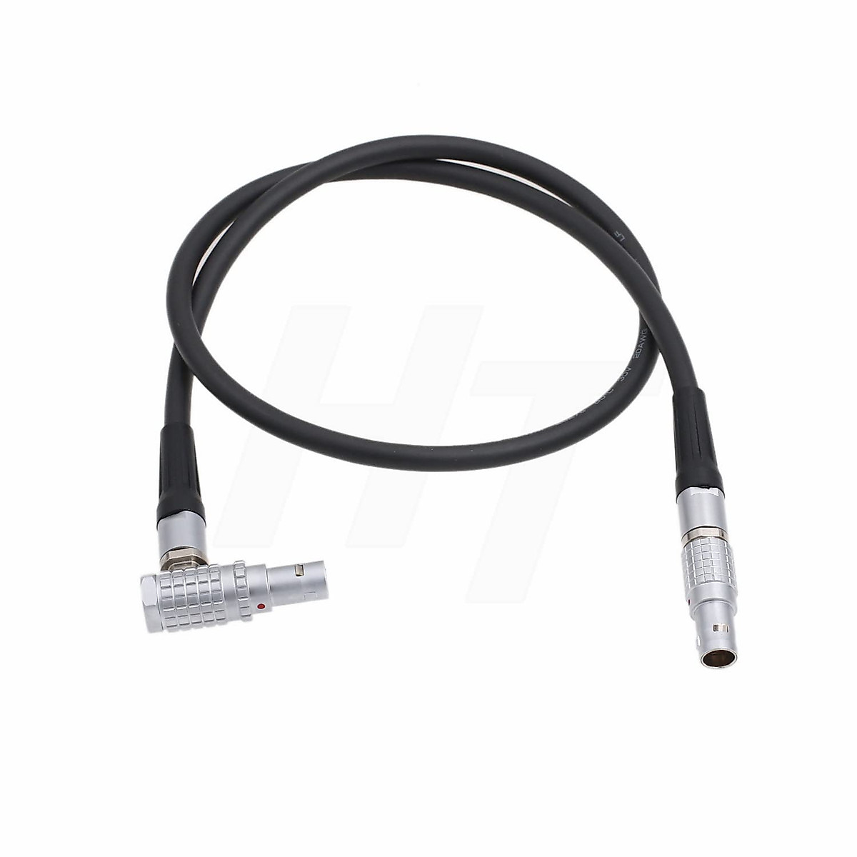 HangTon Serial Data Cable 4 pin Right Angle to 4 pin for Preston Light Ranger 2 to MDR3 MDR4 Motor 60cm