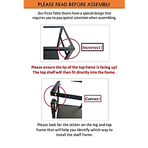 NUUK Three-Shelf Heavy Duty Rolling Outdoor Pizza Oven Table, 24" x 30" Steel Commercial Multifunctional Food Prep Worktable with Drawer on Wheels